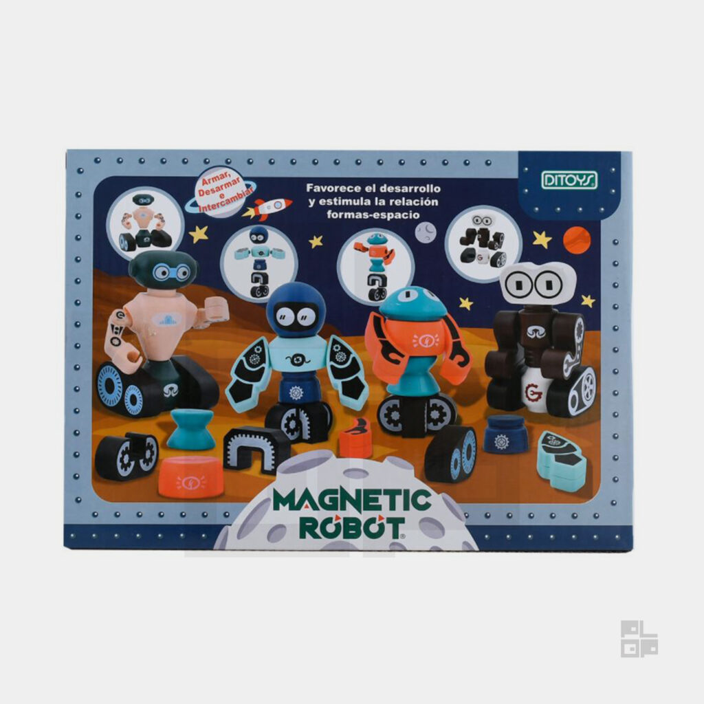 Magnetic Robot DITOYS – PLOP Tienda de Juguetes